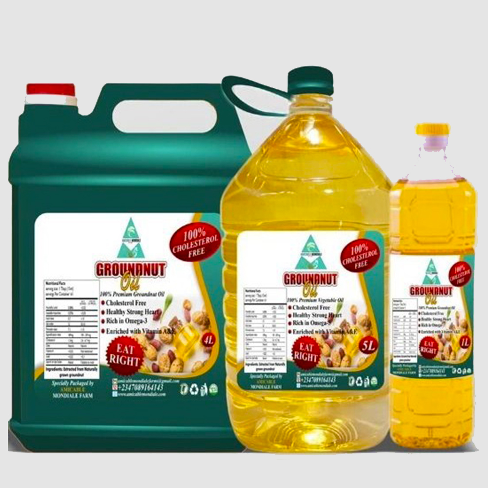 Pure Groundnut Oil Amicable Mondiale Farms Pure Groundnut Oil Amicable Mondiale Farms